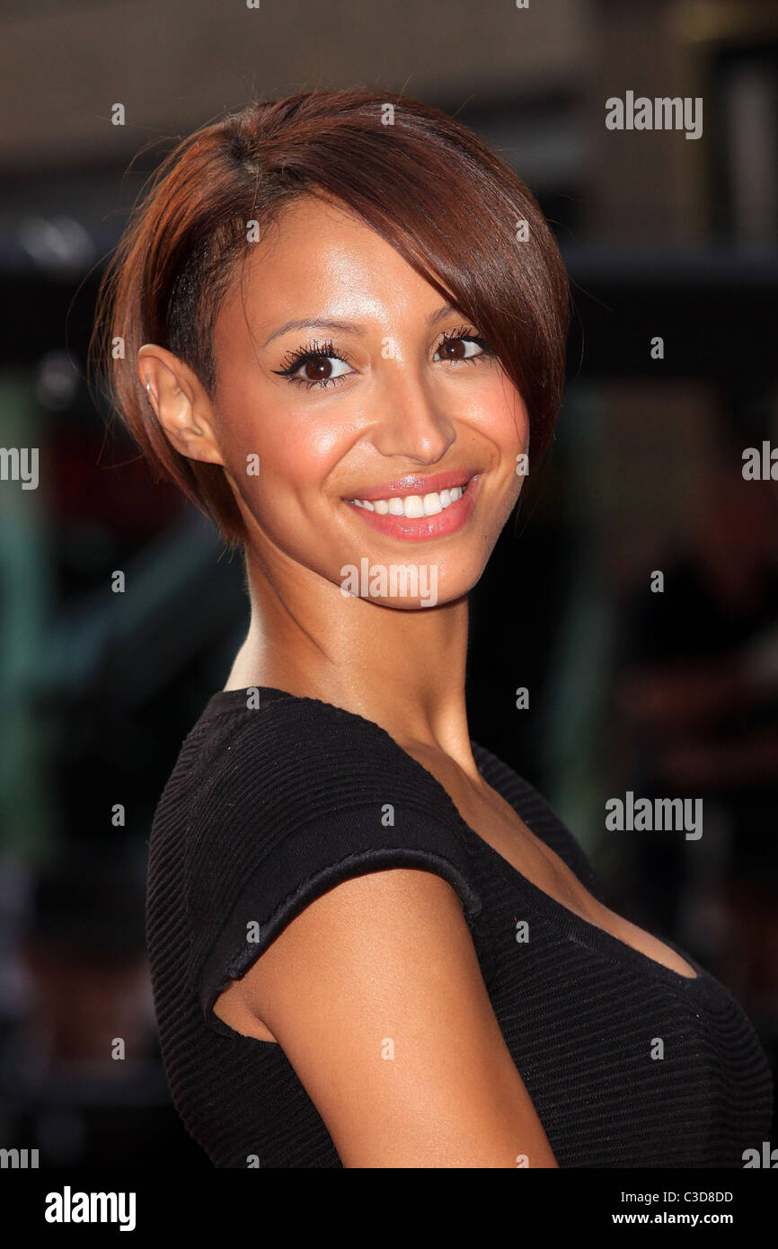 Amelle Berrabah 'Public Enemies' UK film premiere held at the Empire ...
