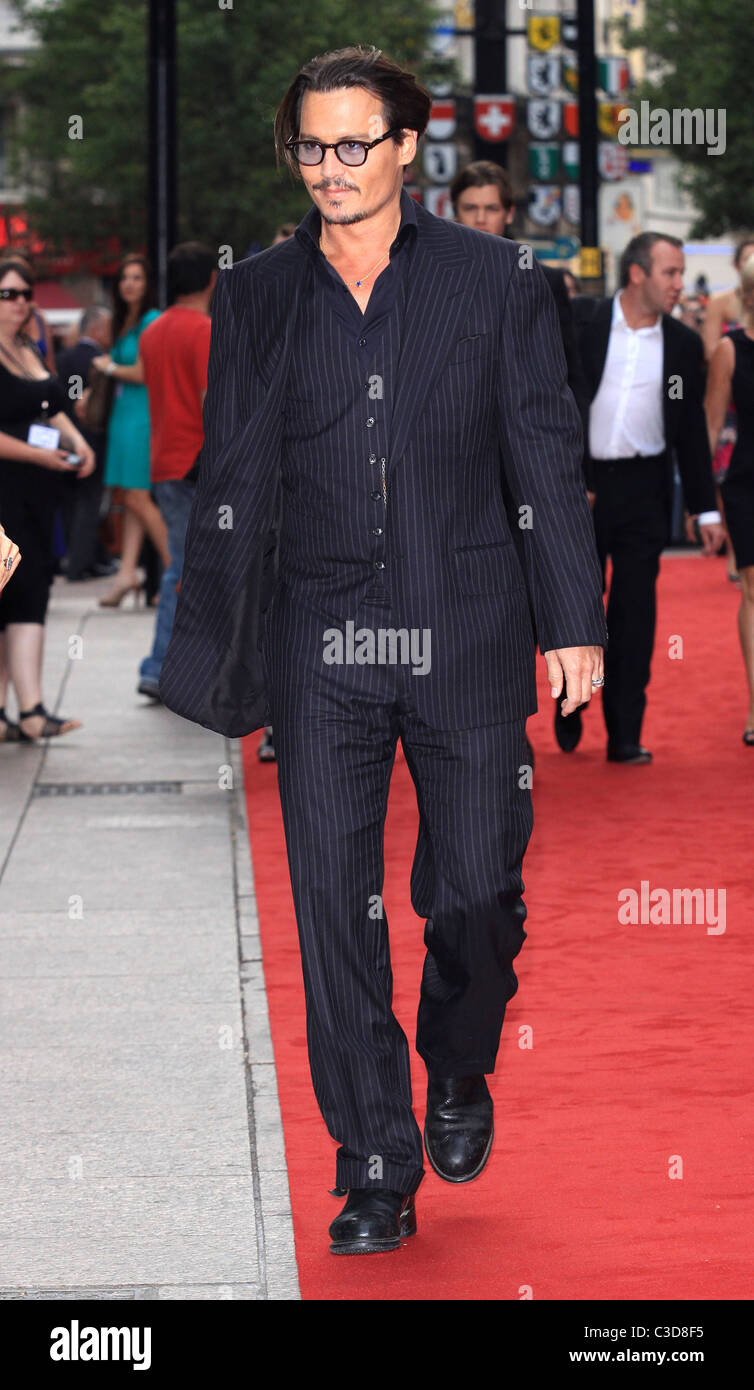 Johnny Depp 'Public Enemies' UK film premiere held at the Empire ...