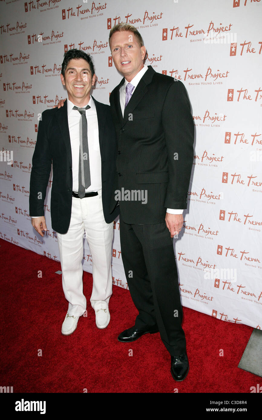 Charles Robbins and Guest Ninth annual Trevor New York summer Gala held ...