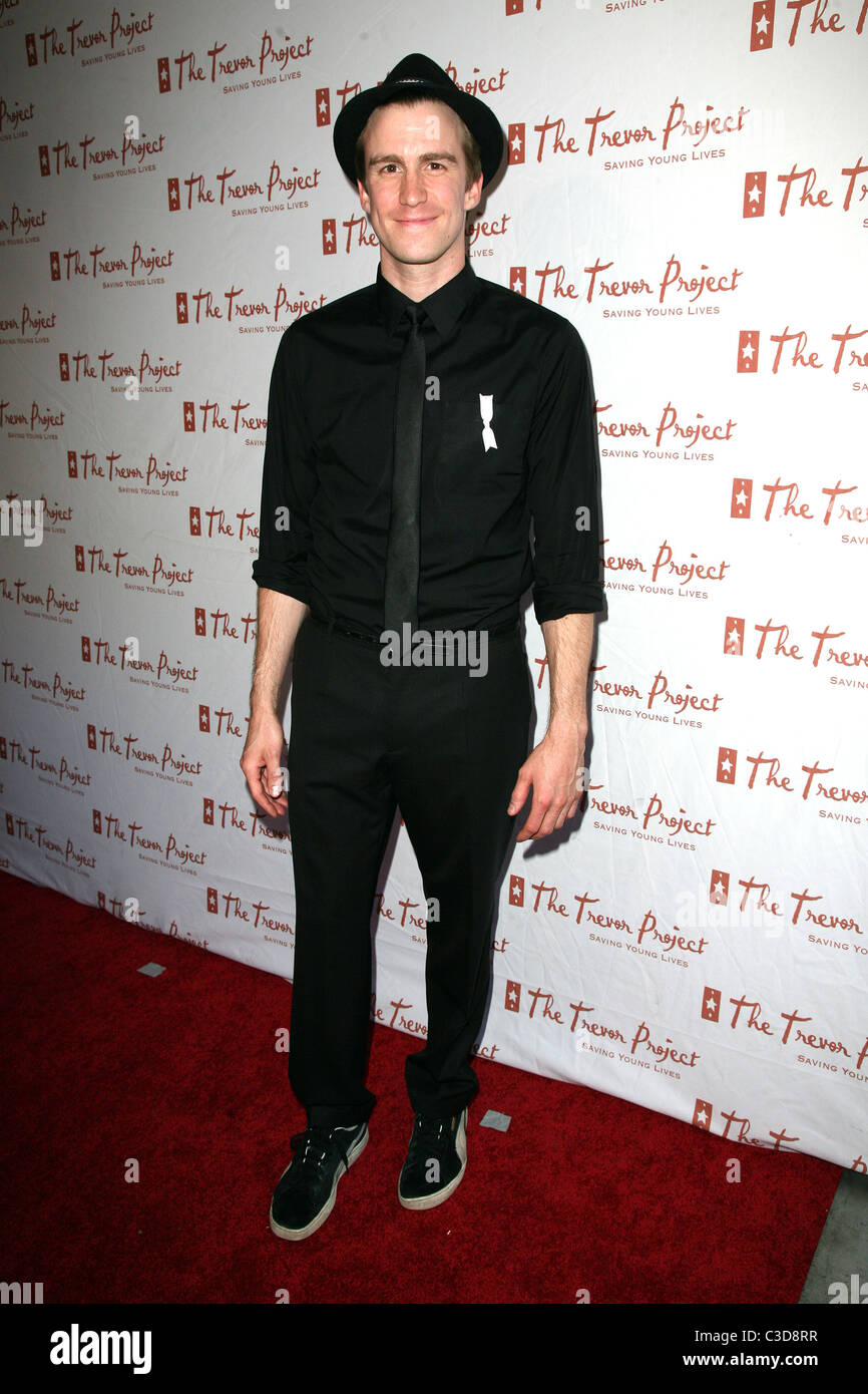 Gavin Creel Ninth annual Trevor New York summer Gala held at the ...