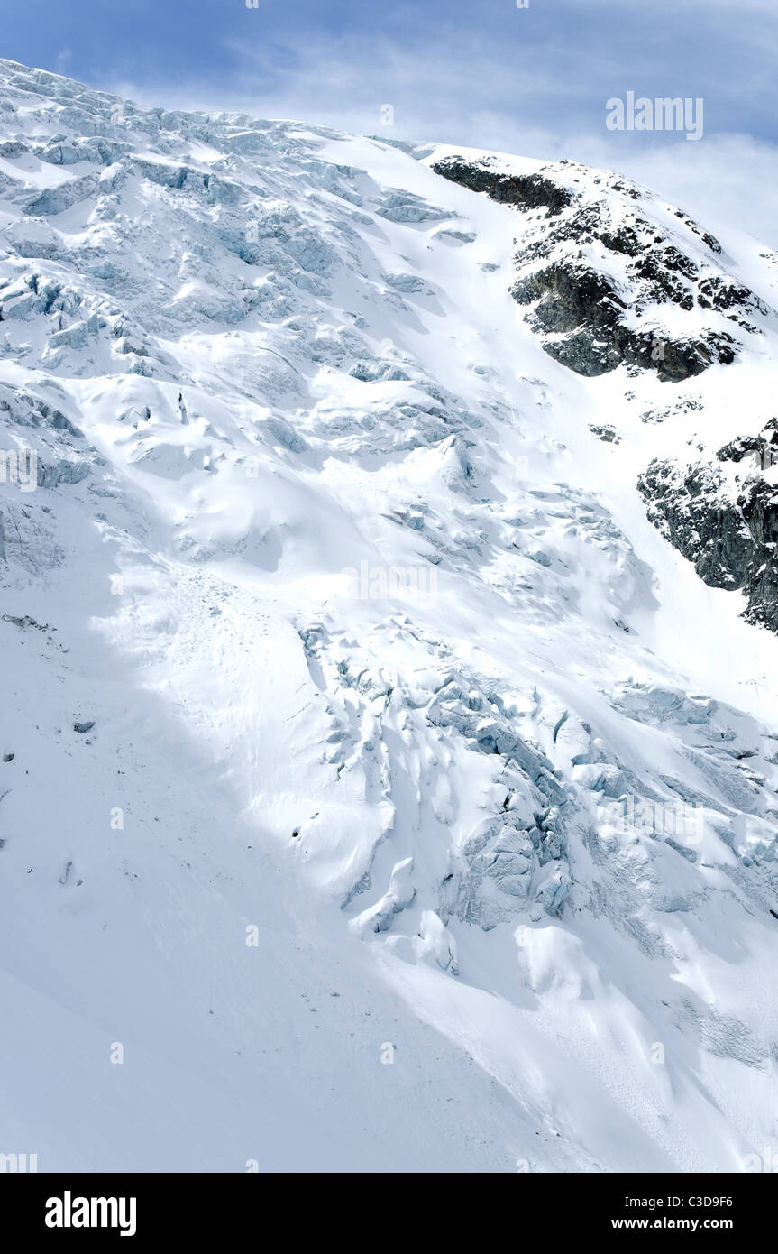 Serious glaciated terrain hi-res stock photography and images - Alamy