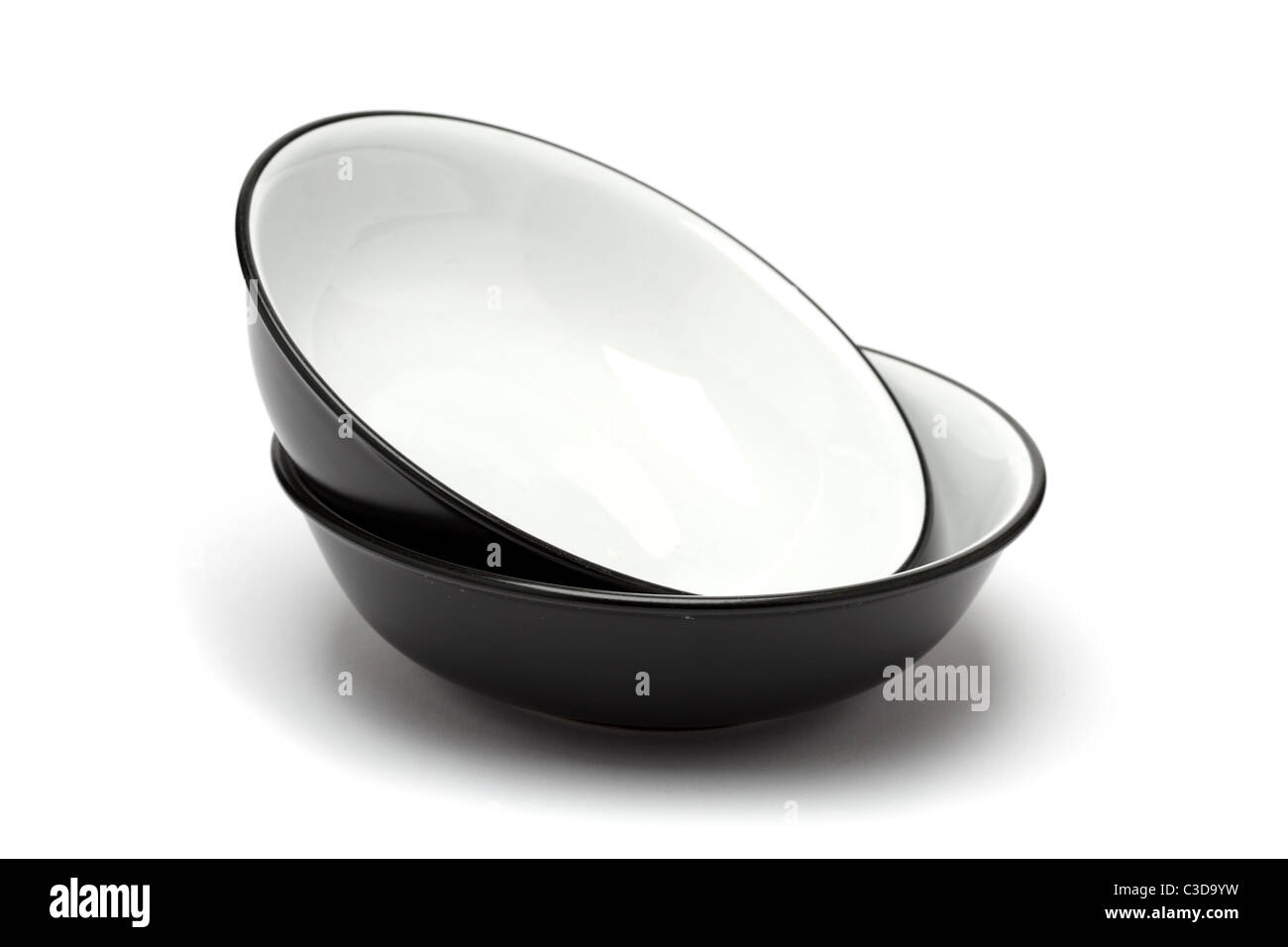 empty soup bowls Stock Photo - Alamy