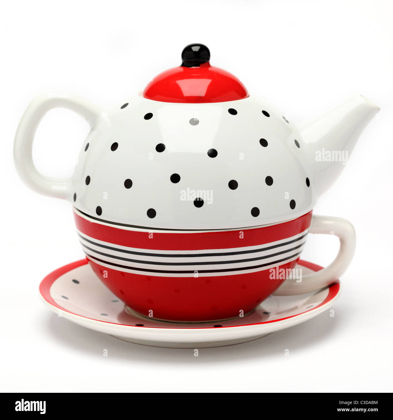 antique porcelain teapot Stock Photo - Alamy