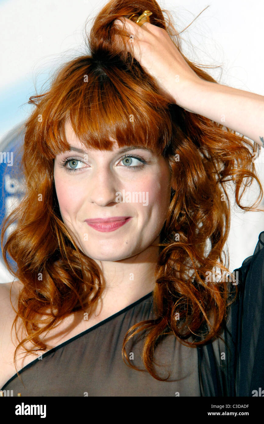 Florence Welch from Florence and the Machine 2009 Barclaycard Mercury ...