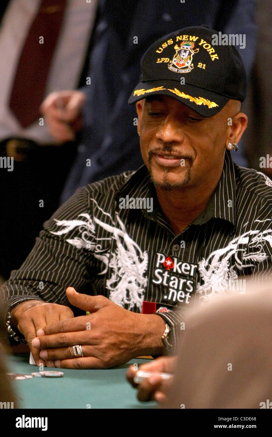 Montel Williams Ante Up for Africa celebrity poker tournament at the ...