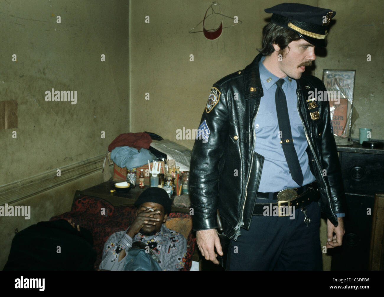 1970s new york police hi-res stock photography and images - Alamy