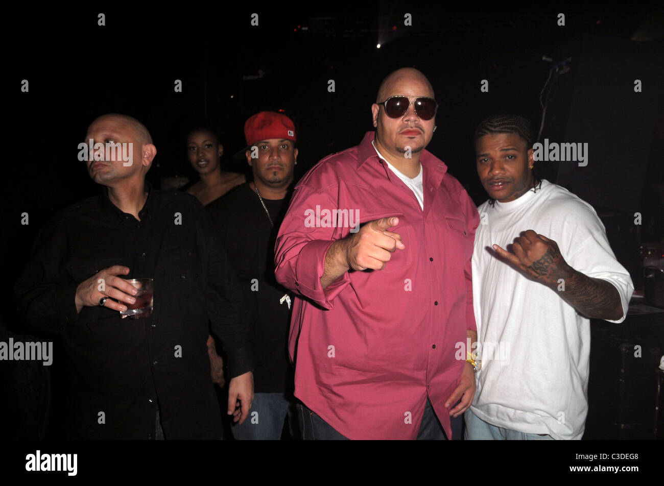 Fat Joe and his terror squad Lil' Kim's birthday celebration at Mansion ...