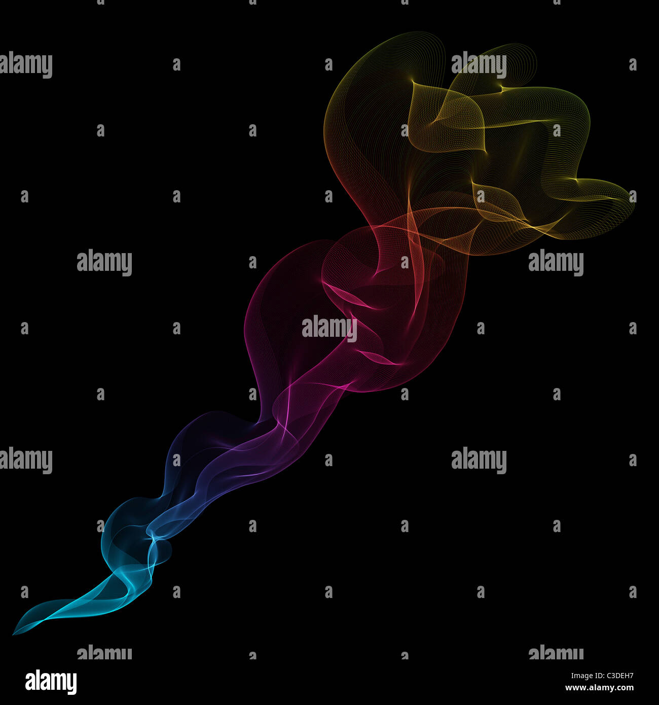 Abstract background of colourful smoke Stock Photo - Alamy