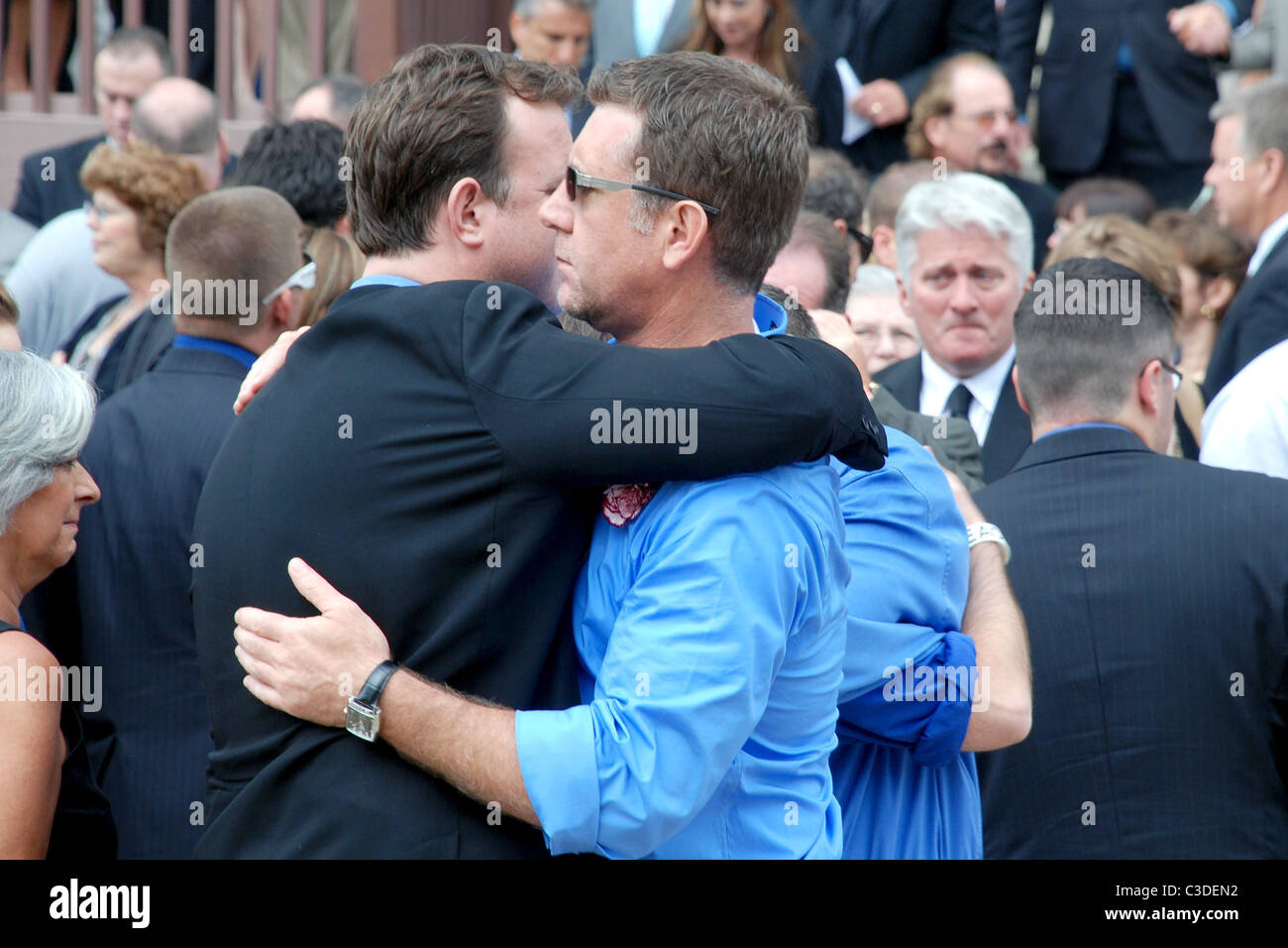 Anthony 'Sully' Sullivan Mourners gather for the funeral of pitchman ...