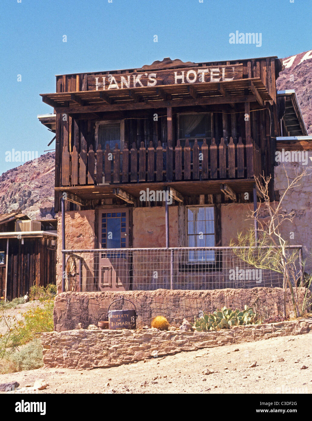This is Hank's Hotel in Calico Ghost Town the official silver rush town ...