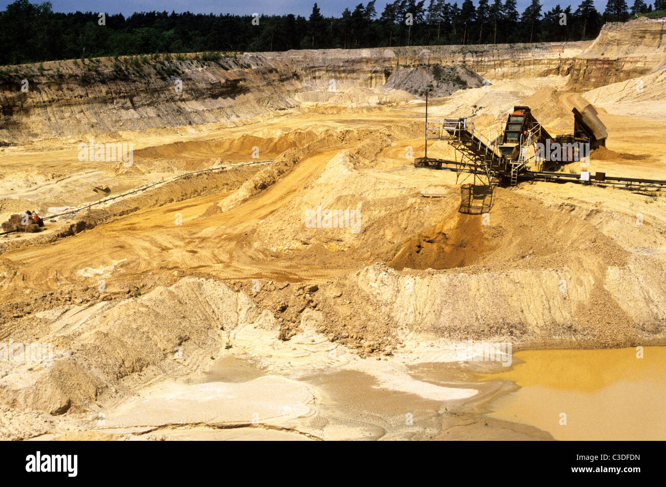 An open cast gold mine in Nevada Stock Photo - Alamy
