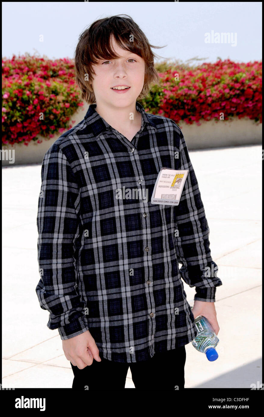 Max Records attends Comic-Con 2009 at the San Diego Convention center ...