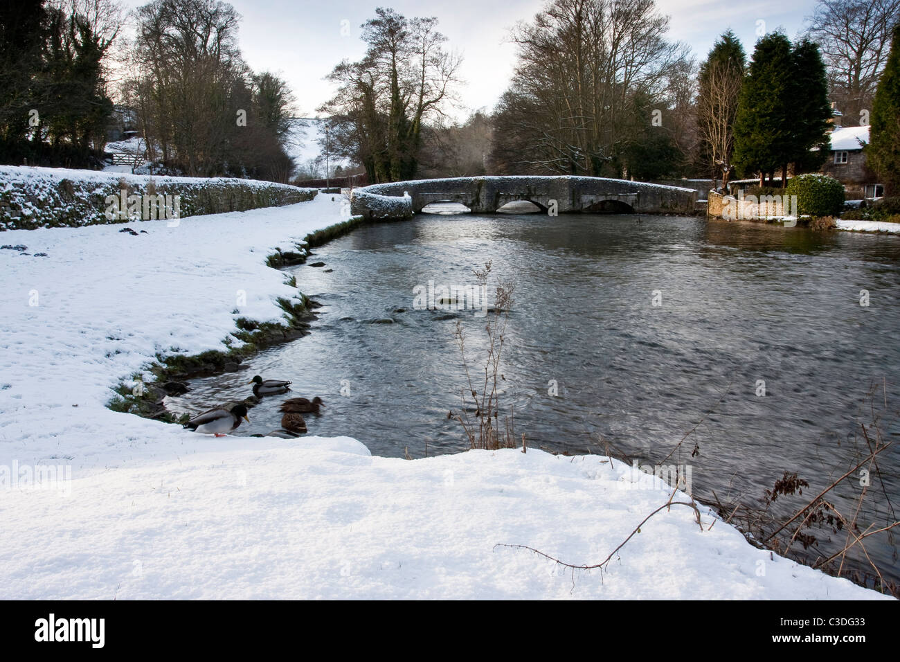 Sheepwash Bridge,Ashford in the Water Stock Photo - Alamy
