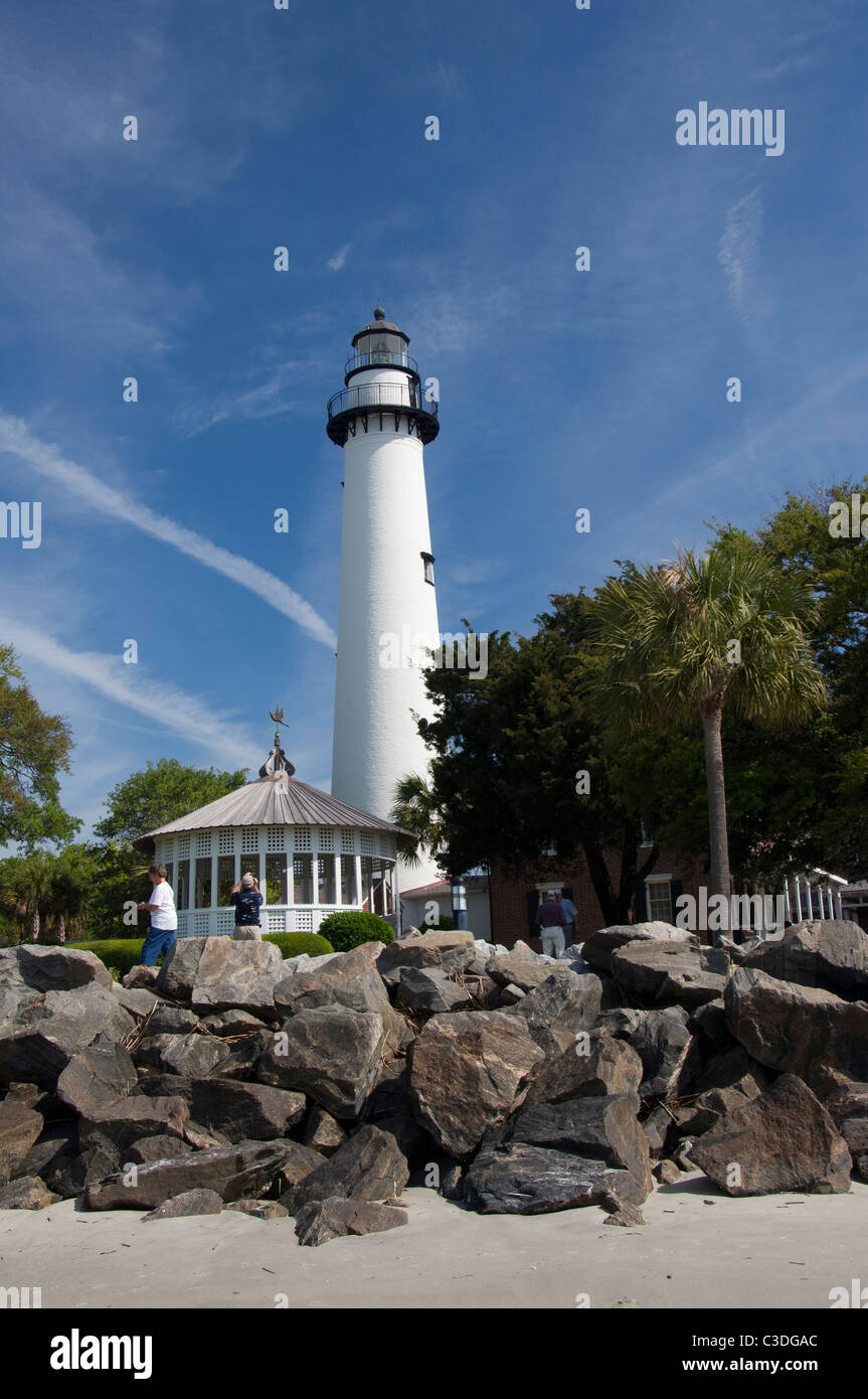 St simons island beach hi-res stock photography and images - Alamy