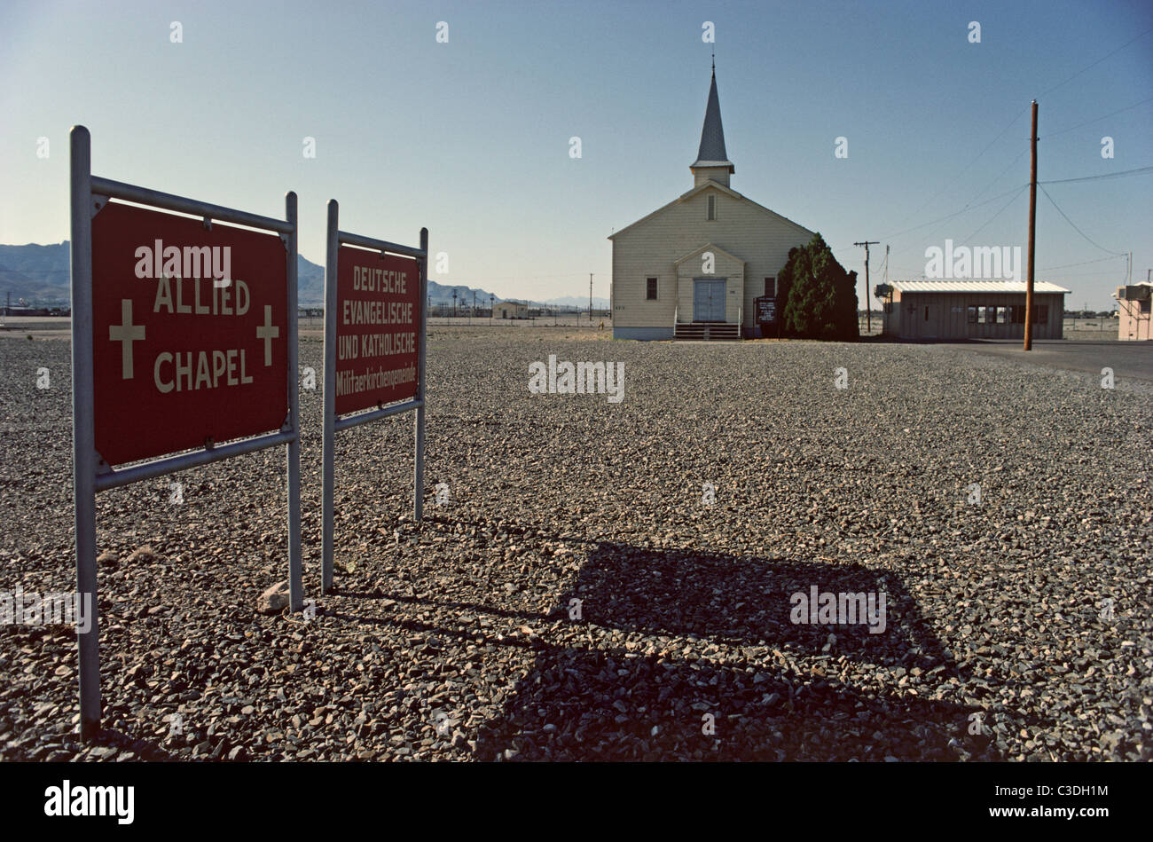Allied Chapel, El Paso, Military Base, Texas, USA Stock Photo - Alamy
