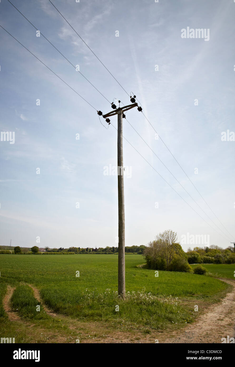 Overhead electric cable cables hi-res stock photography and images - Alamy