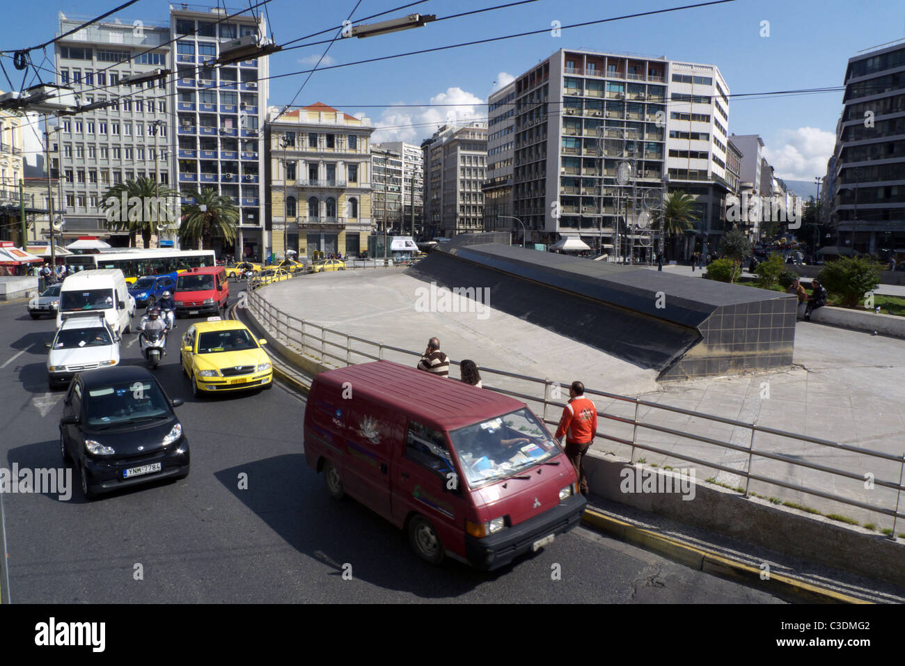 Omonia square hi-res stock photography and images - Alamy