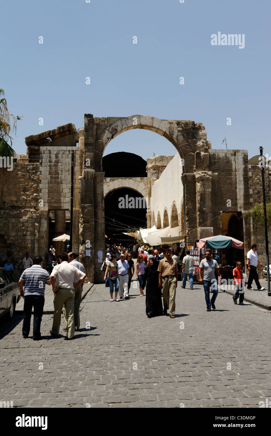 Syria damascus arch hi-res stock photography and images - Alamy