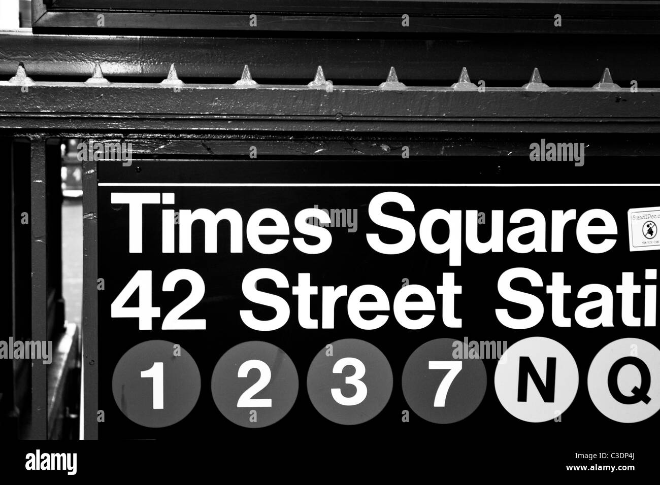 Times square 42 street subway station hi-res stock photography and ...