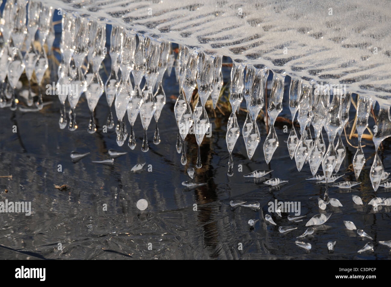 natural ice formations, H2O in solid form Stock Photo - Alamy