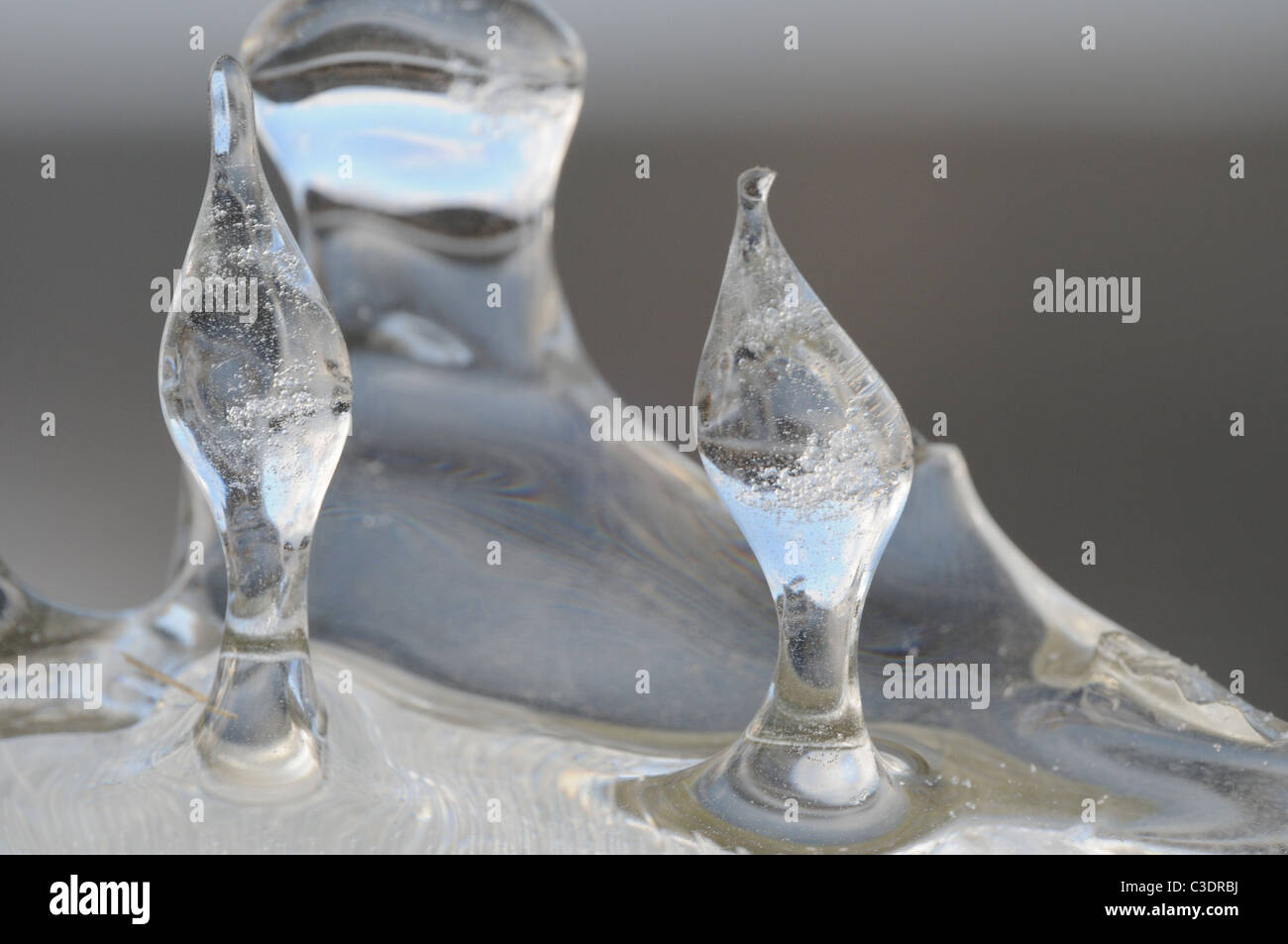 natural ice formations, H2O in solid form Stock Photo - Alamy