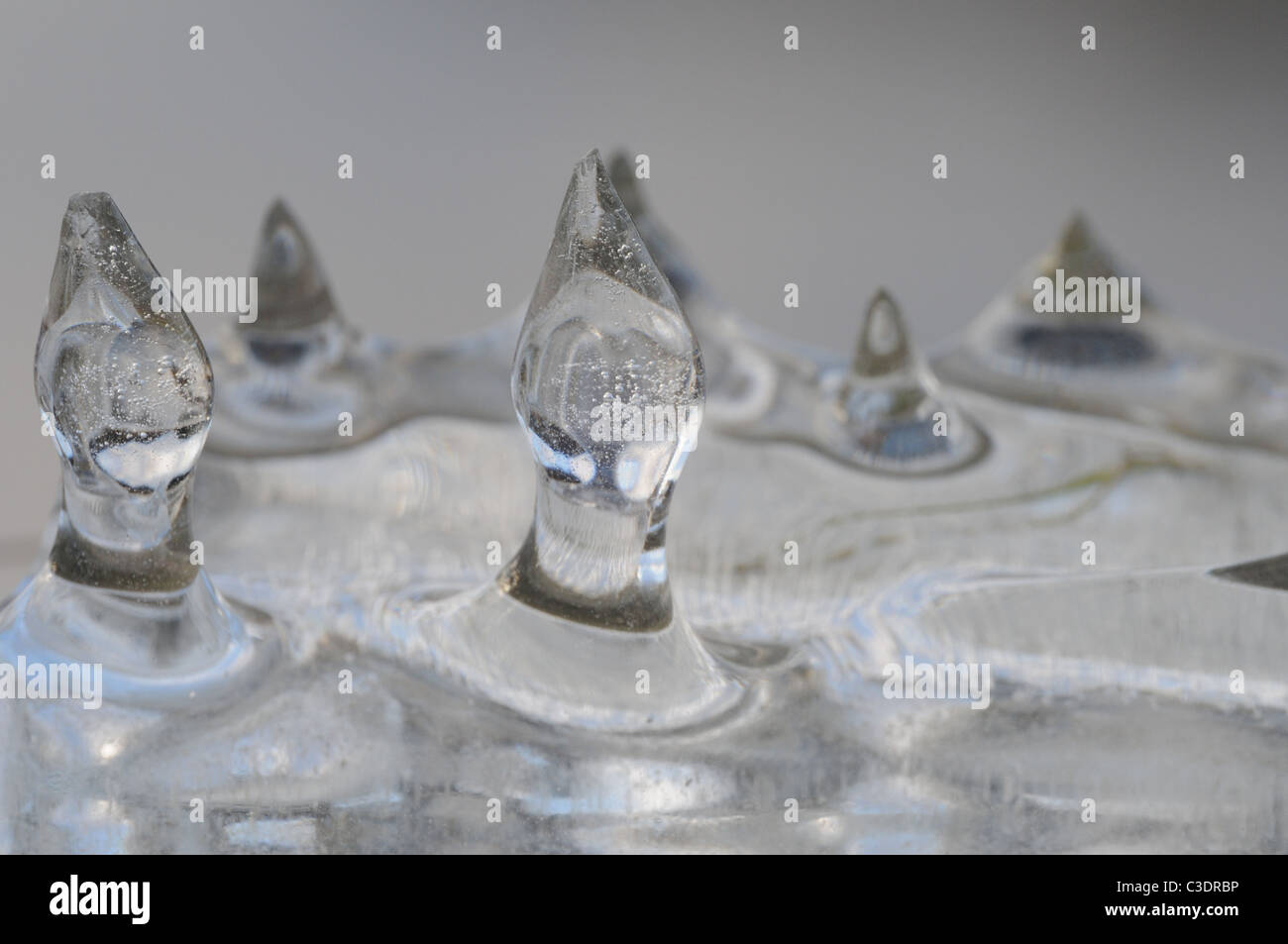 Small formations of ice, nature, macro, winter Stock Photo - Alamy