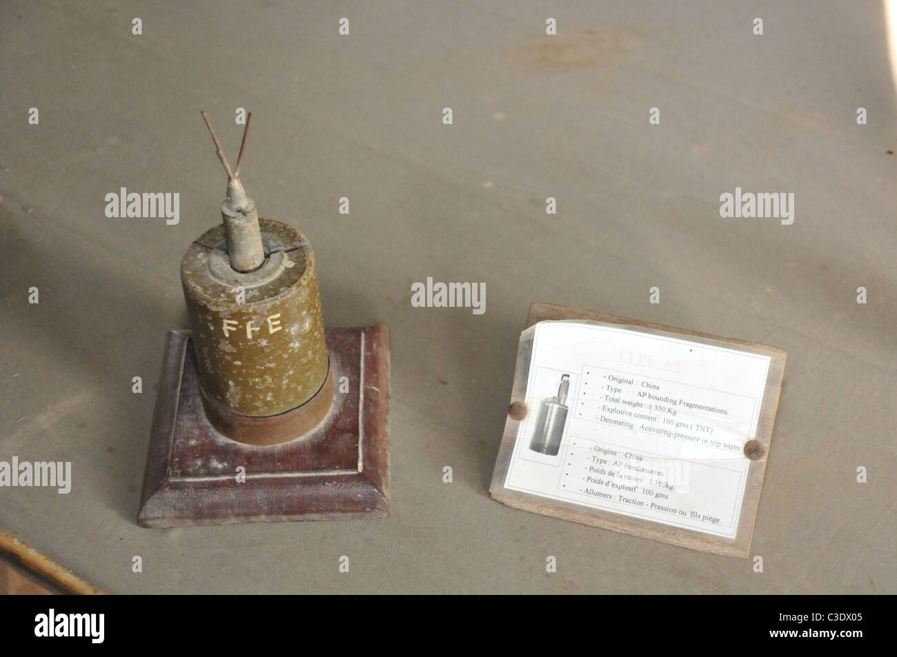 Land mines Cambodia Stock Photo - Alamy