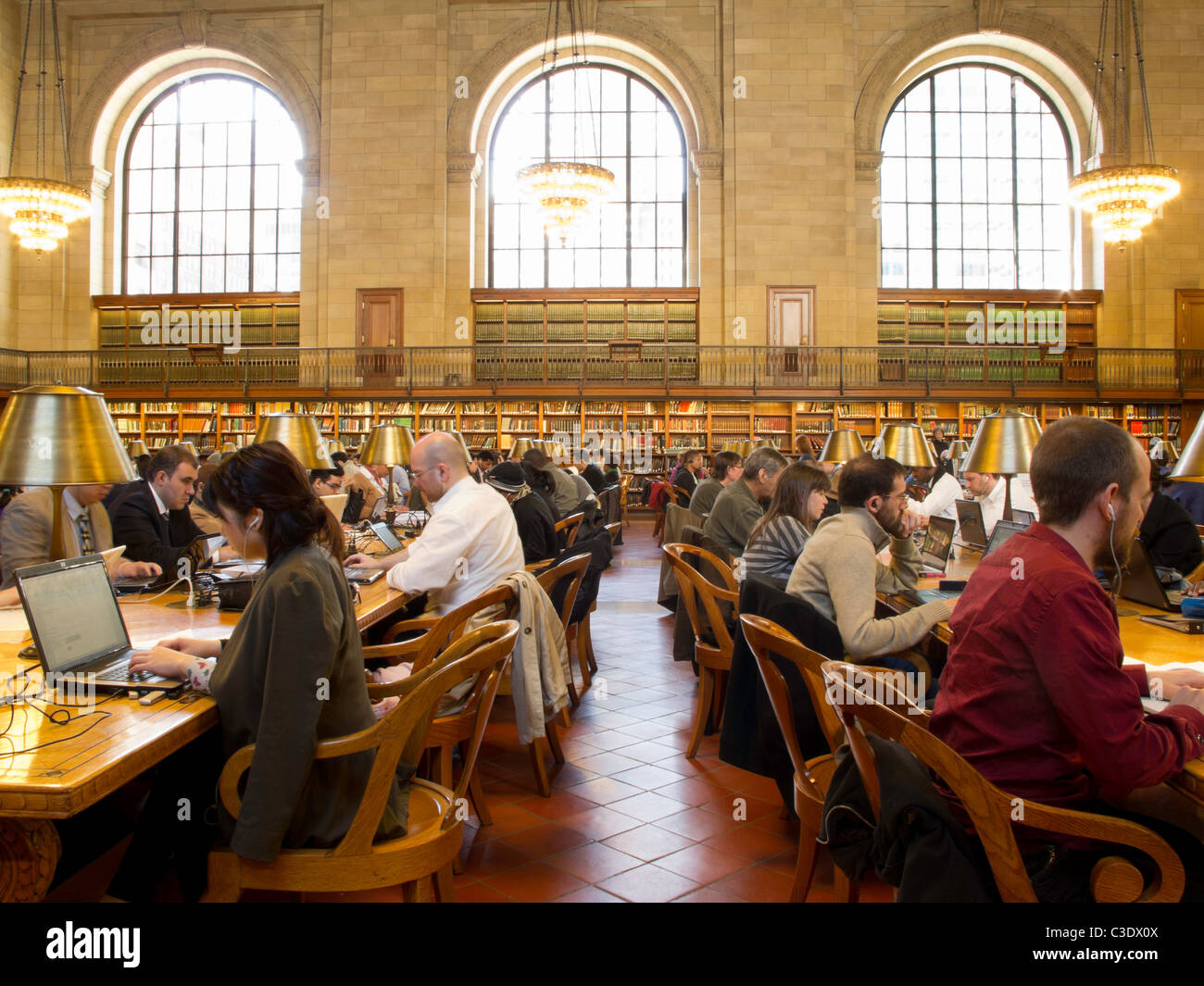 Rose Main Reading Room, New York Public Library, NYC Stock Photo - Alamy