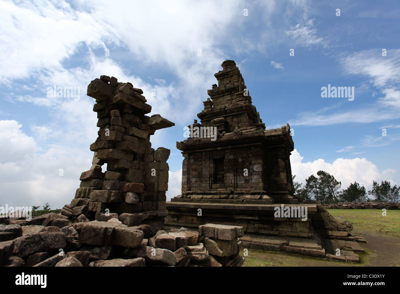 Candi gedong songo hi-res stock photography and images - Alamy
