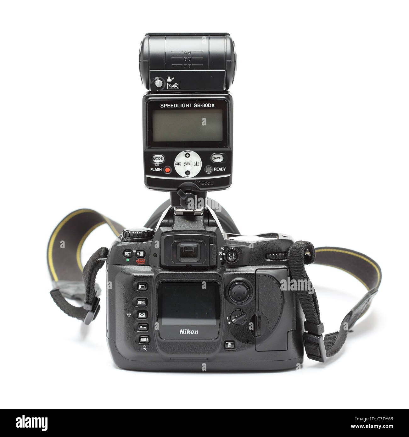 Nikon dslr flash camera Stock Photo - Alamy