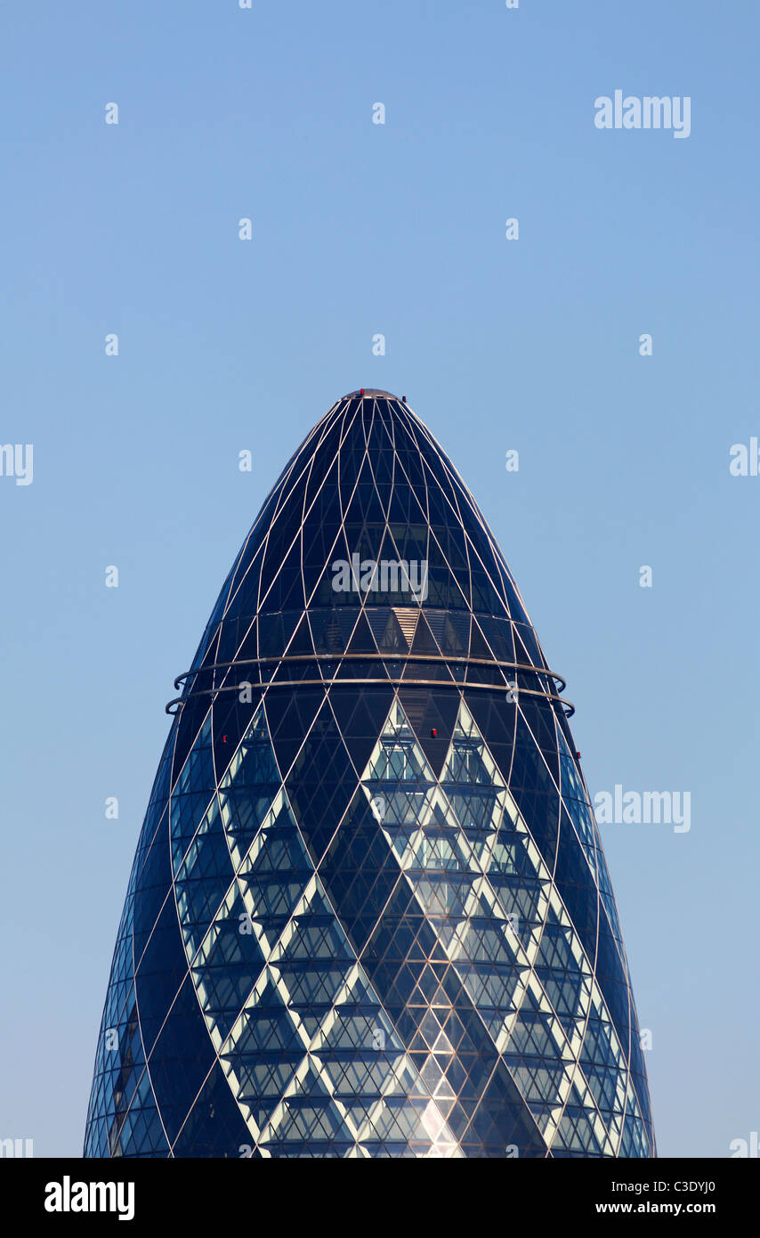 The Swiss Re Gherkin building, London, UK Stock Photo - Alamy
