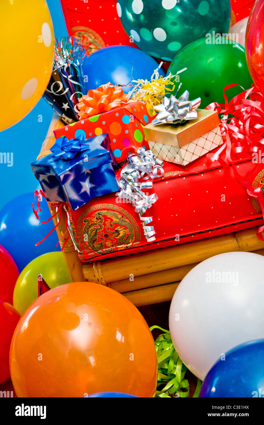 Balloon decorations for events hi-res stock photography and images - Alamy
