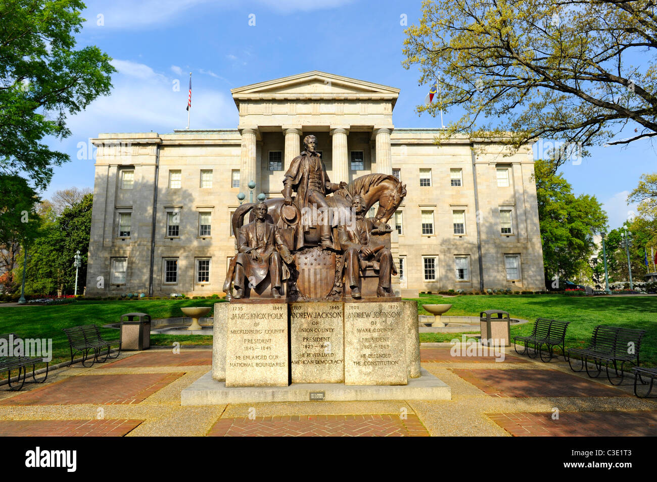 Raleigh state capitol building hi-res stock photography and images - Alamy