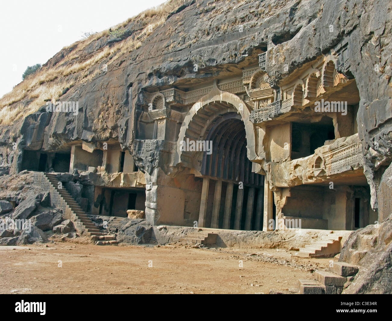 Buddhist cave monuments hi-res stock photography and images - Alamy