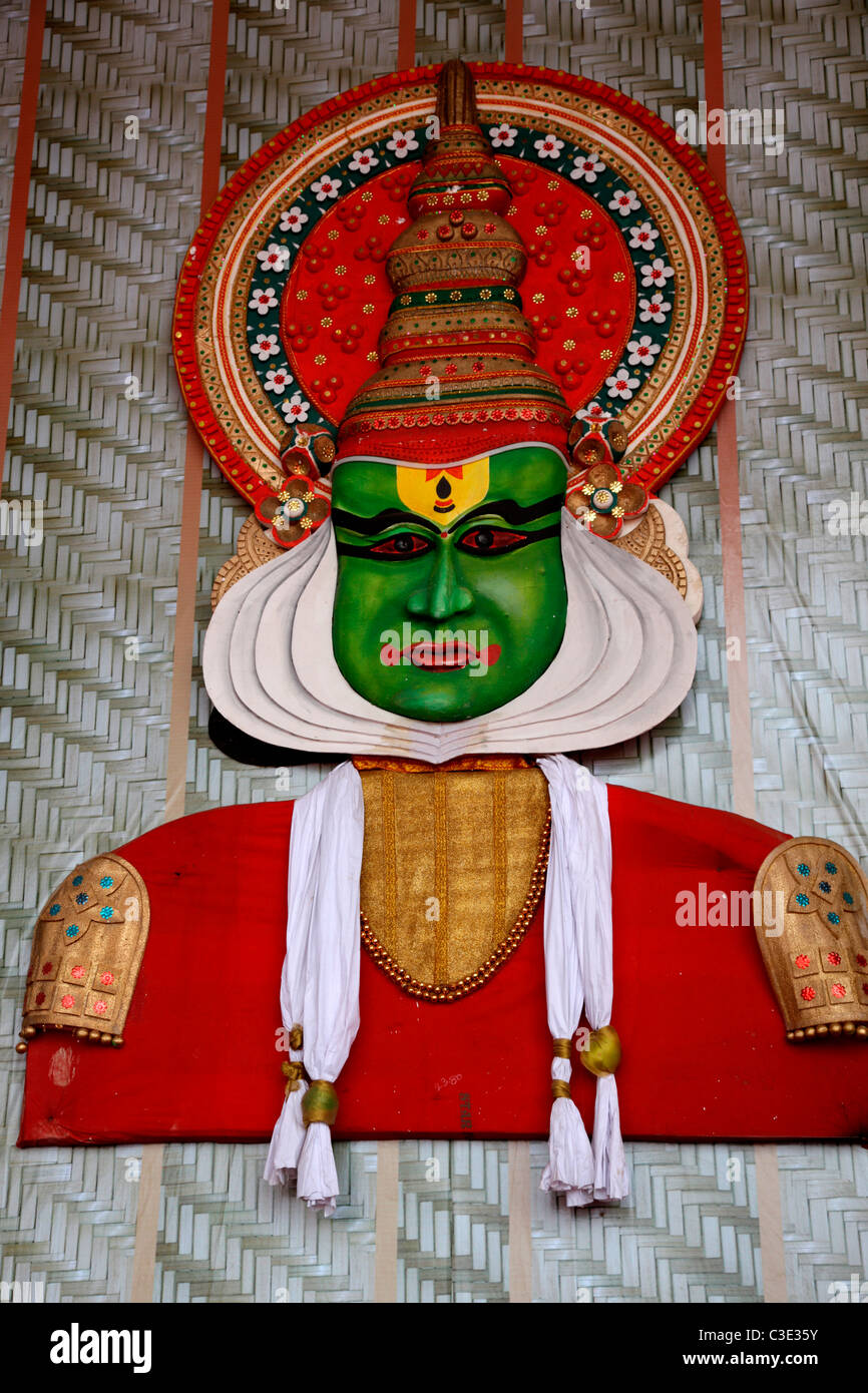 Kathakali painting hi-res stock photography and images - Alamy