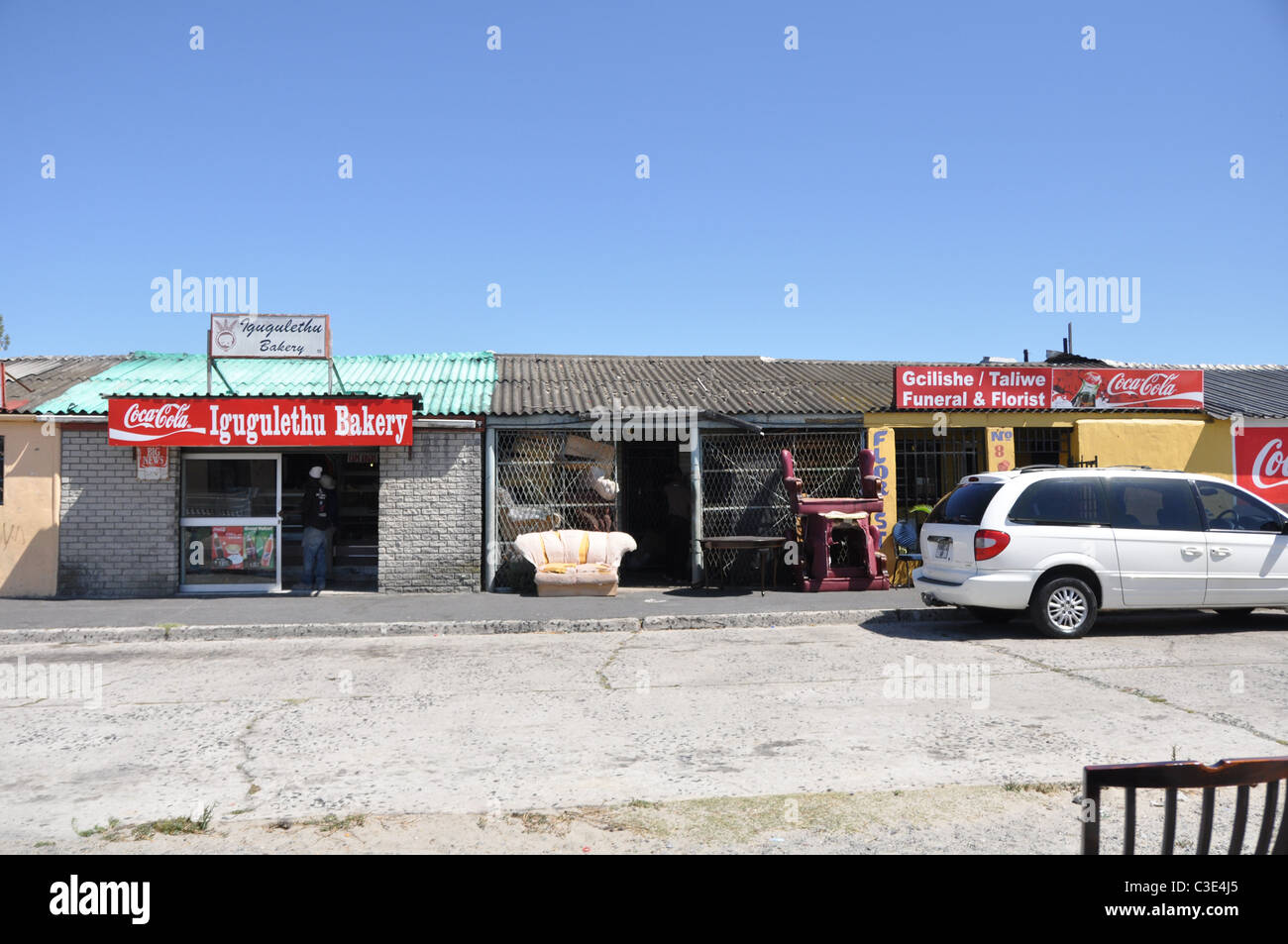 Township shops in South Africa are something different Stock Photo - Alamy