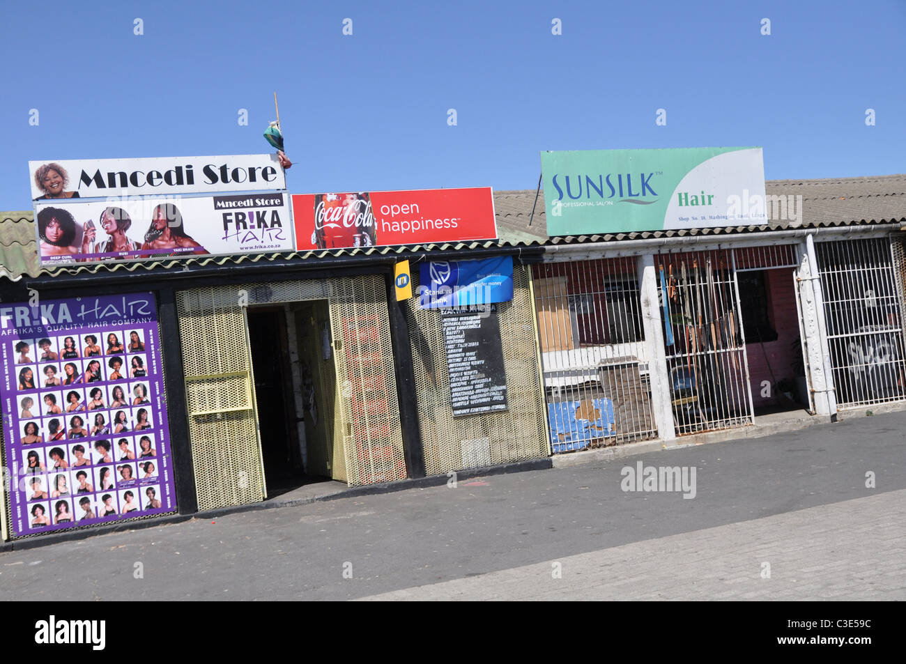 Township shops in south africa hi-res stock photography and images - Alamy