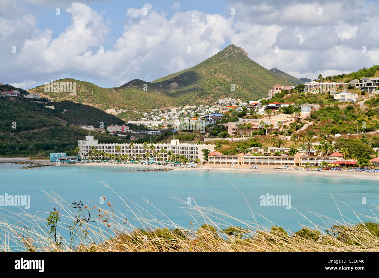 Belair Beach hotel at Little Bay Stock Photo - Alamy