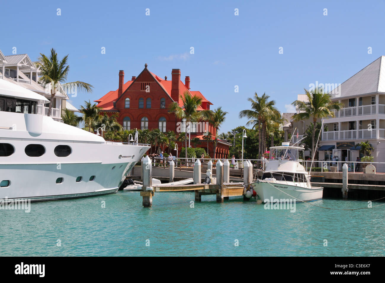 The Red Museum of Art & History at Key West lies in close proximity to ...
