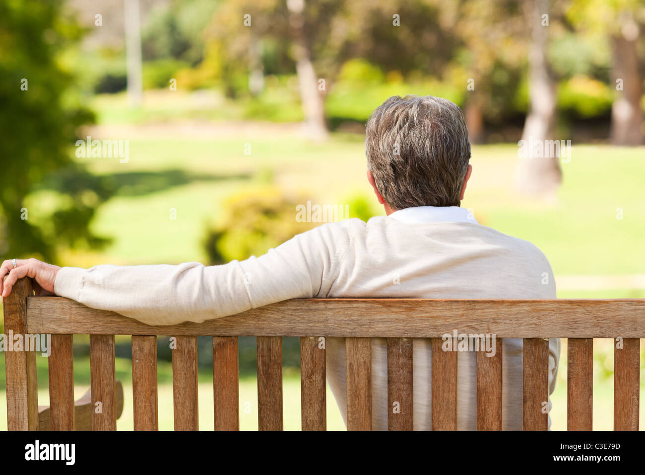 Back bench hi-res stock photography and images - Alamy