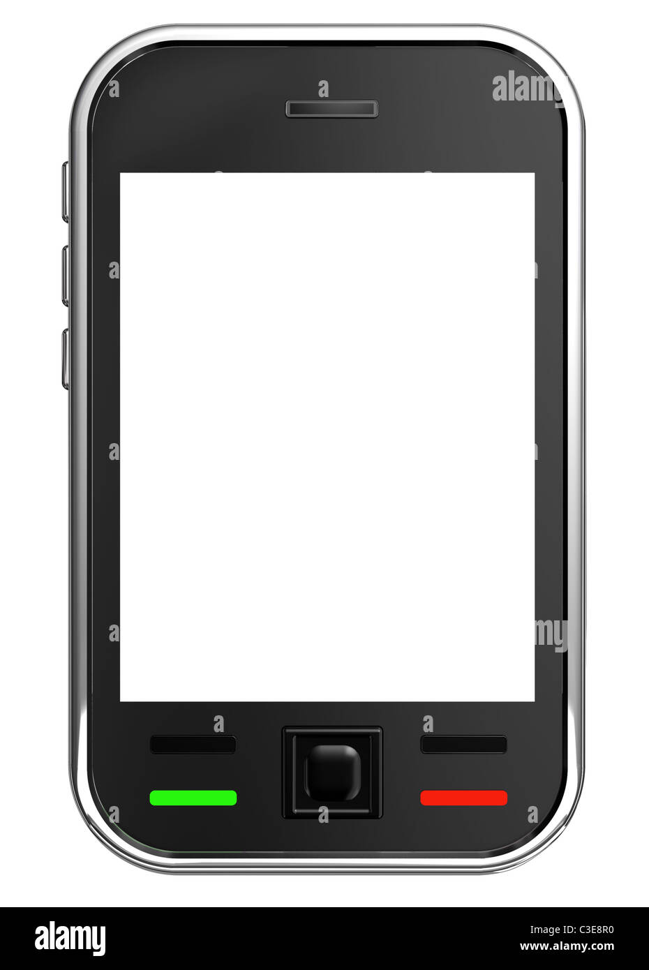 3d modern cell phone Stock Photo - Alamy