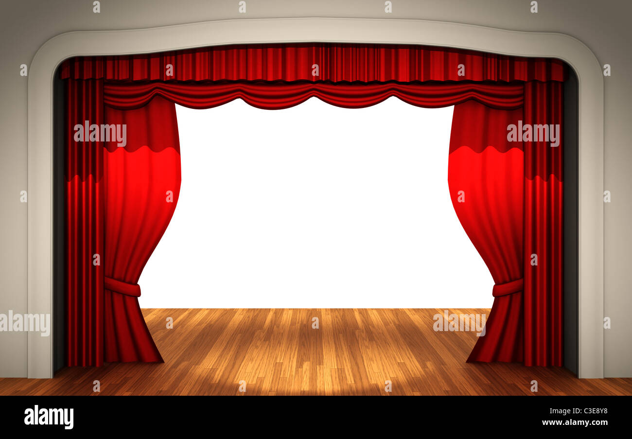 Stage curtain hi-res stock photography and images - Alamy