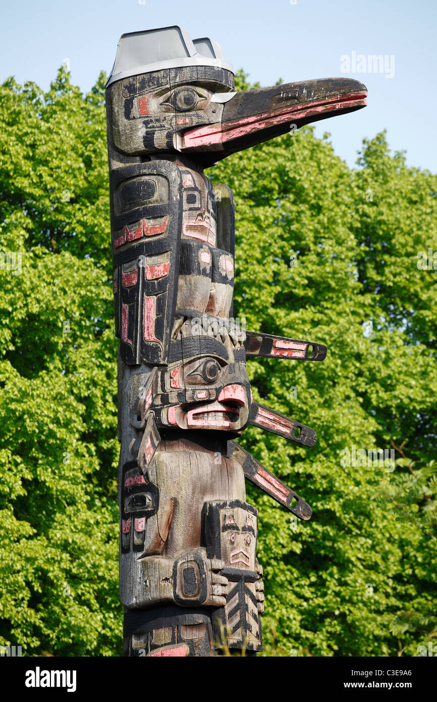 Totem Pole, Berkhamsted, UK Stock Photo - Alamy