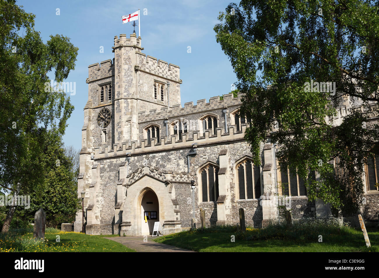 Church of "St Peter" and "St Paul", Tring, Hertfordshire, England, UK ...