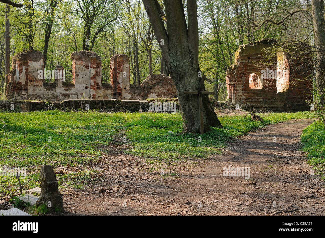 Ancient stone road Stock Photo - Alamy