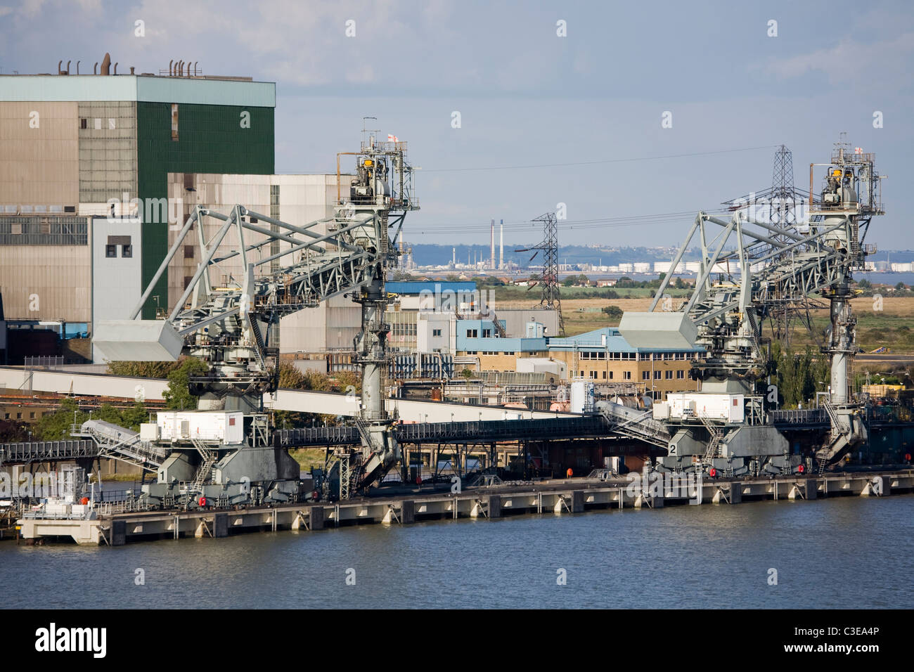 Coal fired Power Station in Tilbury, Essex, England, United Kingdom ...