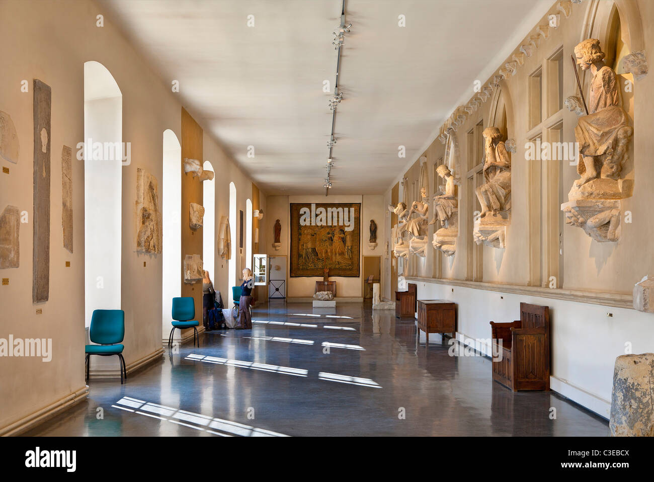 Europe, France, Marne (51), Saint Remi Museum, Reims Stock Photo - Alamy