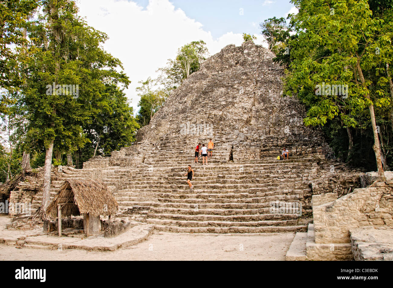 Coba La Iglesia Pyramid Mexico // COBA, Quintana Roo, Mexico — La ...