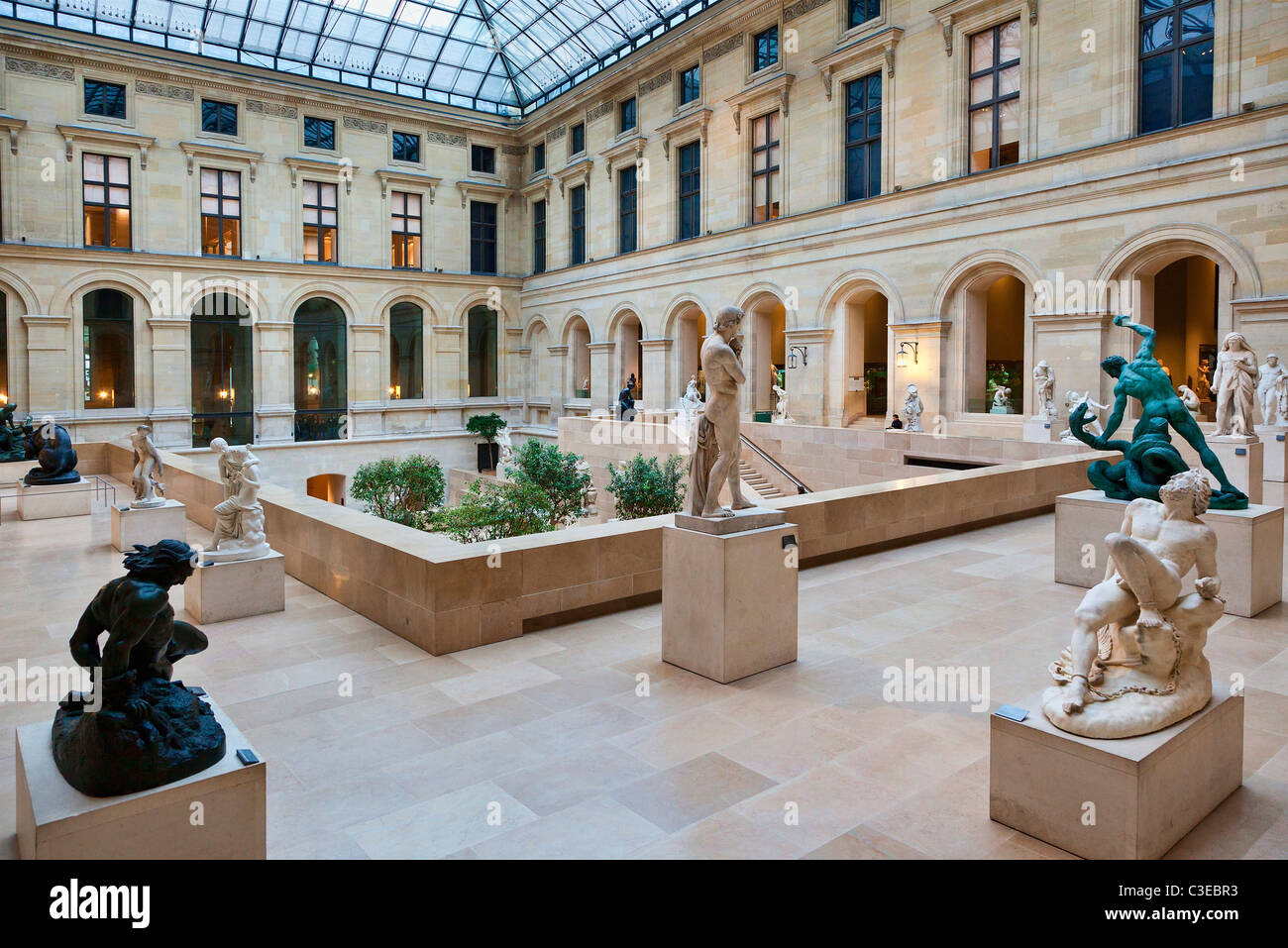 France paris louvre museum puget hi-res stock photography and images ...