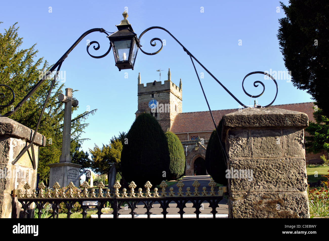 St. Mary`s Church, Cubbington, Warwickshire, England, UK Stock Photo ...